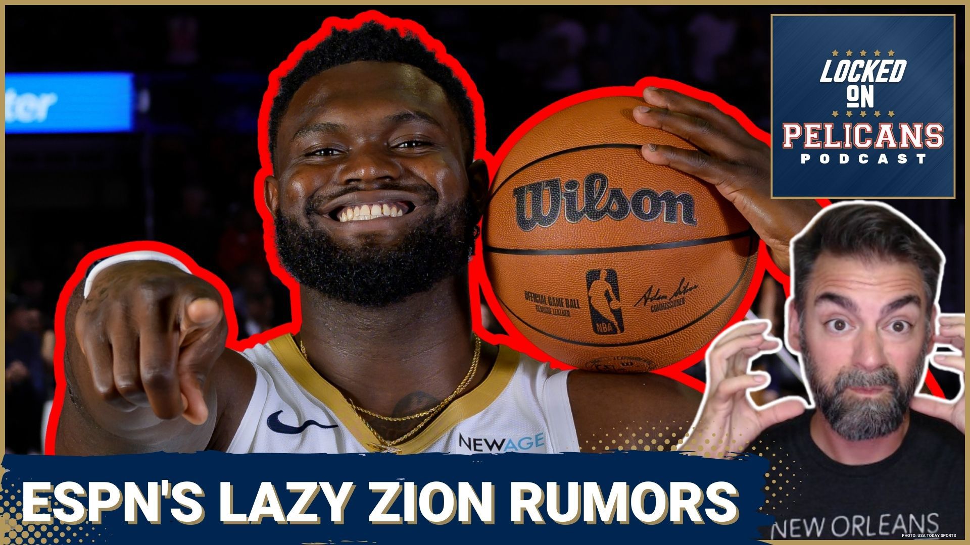 ESPN's LAZY Zion Williamson Trade Rumor Debunked | New Orleans Pelicans ...
