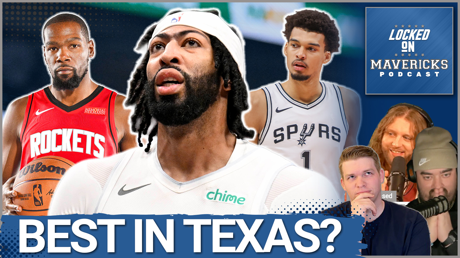 Are the Dallas Mavericks the BEST TEAM IN TEXAS? | Is Anthony Davis the ...