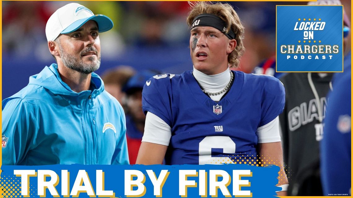 Chargers Could Get HUGE Advantage As Giants QB Switch to Jaxson Dart ...