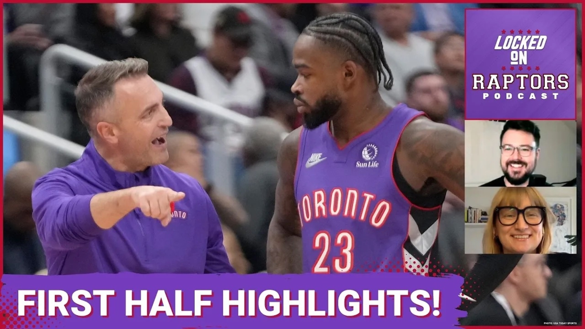 Toronto Raptors first half highlights! | A week to remember, Scottie ...