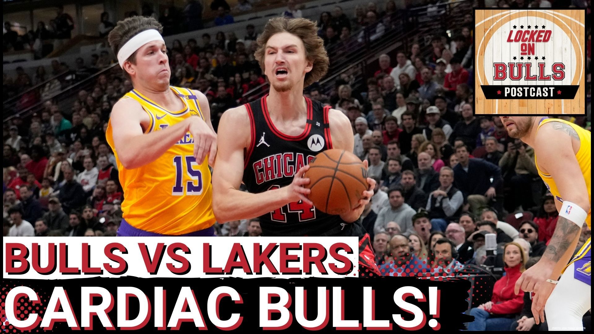 Josh Giddey HITS HALF COURT BUZZER BEATER for Chicago Bulls win over the Lakers!! | 10tv.com