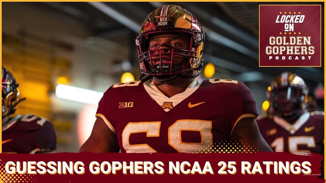 Guessing the Minnesota Gophers Ratings in NCAA 25 Video Game + How to ... Guessing the Minnesota Gophers Ratings in NCAA 25 Video Game + How to ...