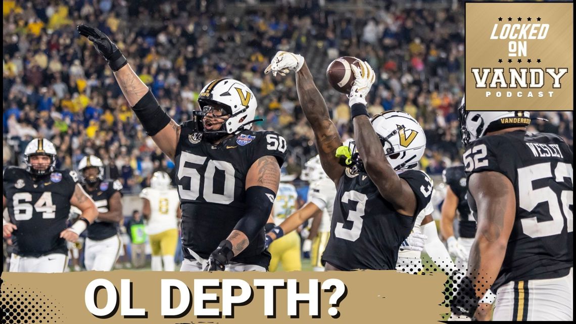 Diego Pavia and the Vandy offense will go as far as this rebuilt offensive line will take them ...