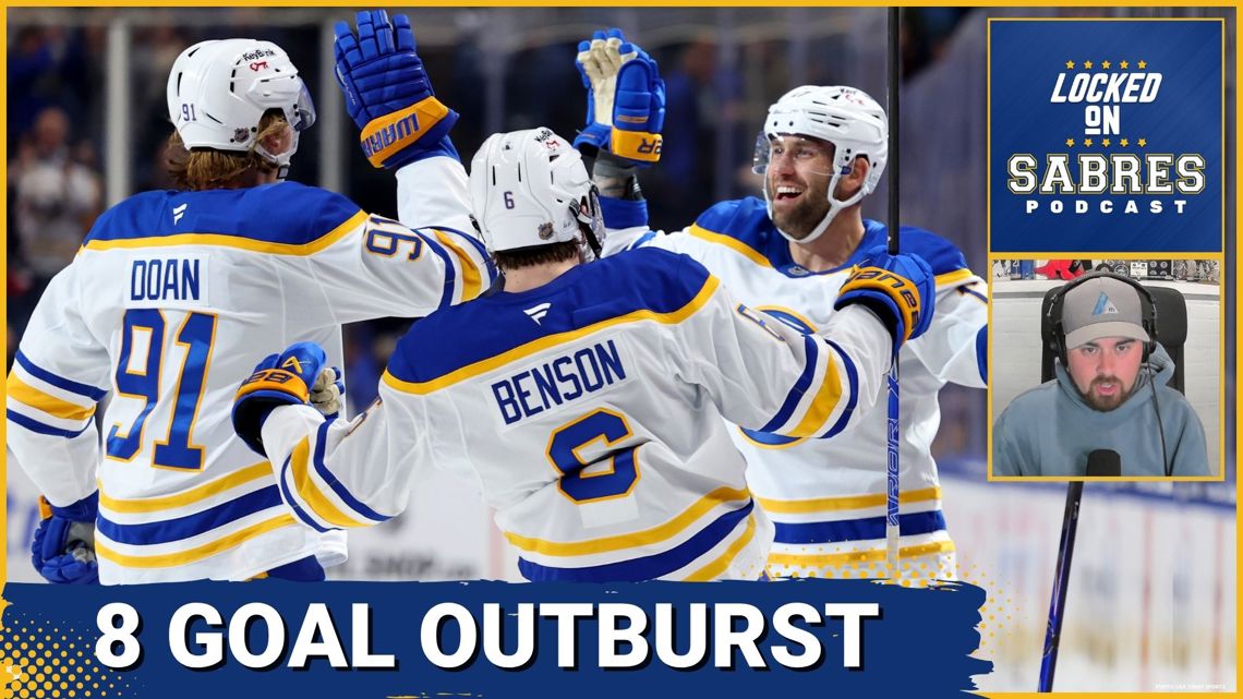 Buffalo Sabres erupt for EIGHT GOALS against the Ottawa Senators ...