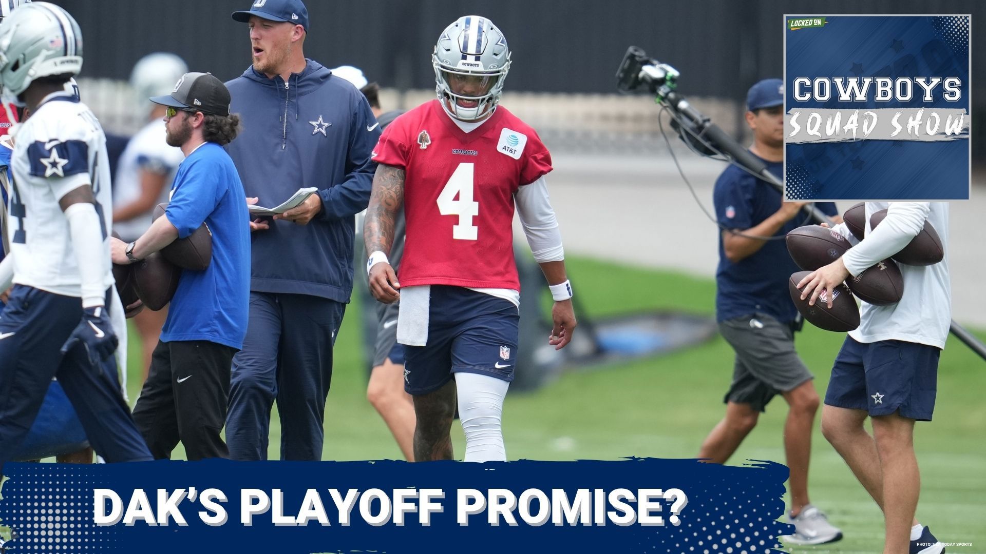 COWBOYS SQUAD SHOW: A recap of mandatory mini-camp, and Dak's playoff ...