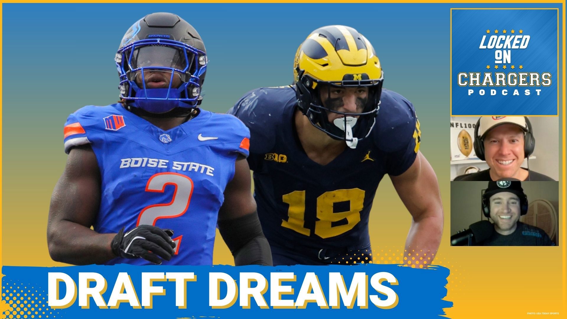 Chargers Dream NFL Draft Picks Are Ashton Jeanty and Colston Loveland ...