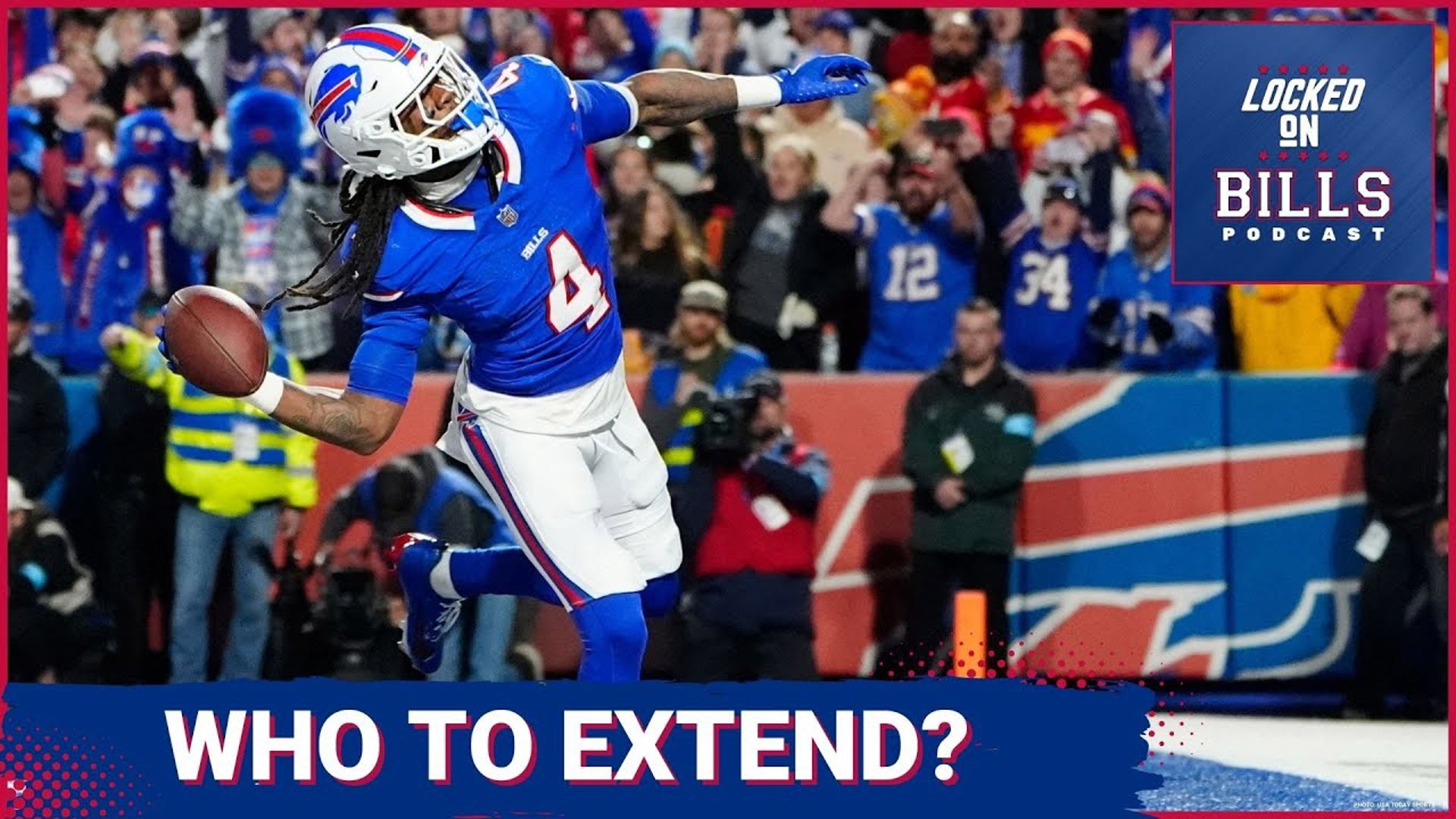 Should the Bills prioritize extending James Cook, Josh Allen’s accuracy ...
