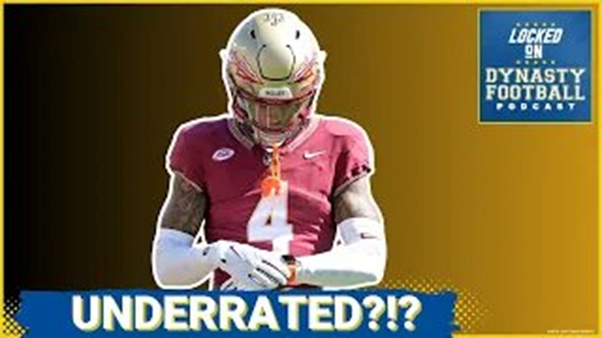 FSU WR Keon Coleman OFFICALLY UNDERRATED In Dynasty Leagues! | 10tv.com