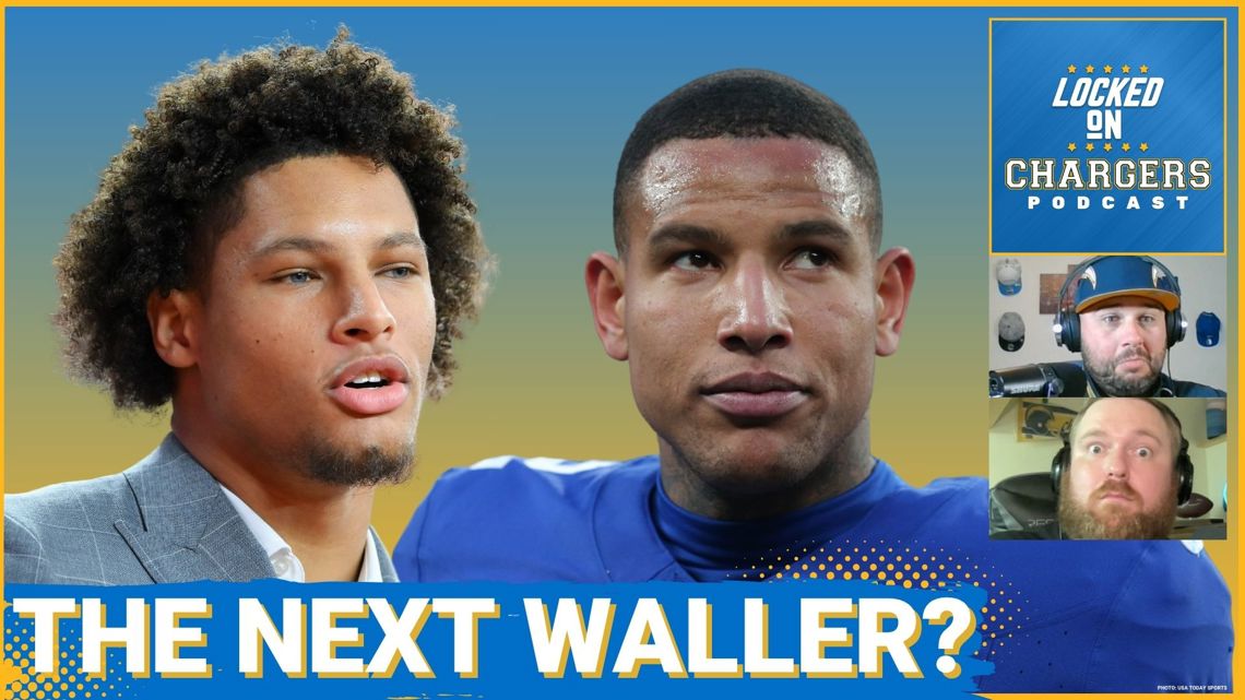 HIGH PRAISE: Oronde Gadsden Compared to Pro Bowler Darren Waller by Chargers TE Coach ...