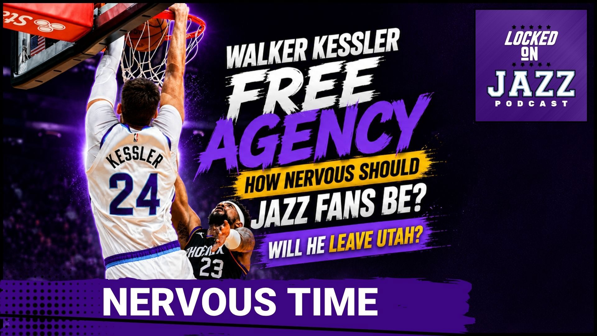 NERVES: Utah Jazz Face Walker Kessler Offer Sheet Threat as Lakers and ...