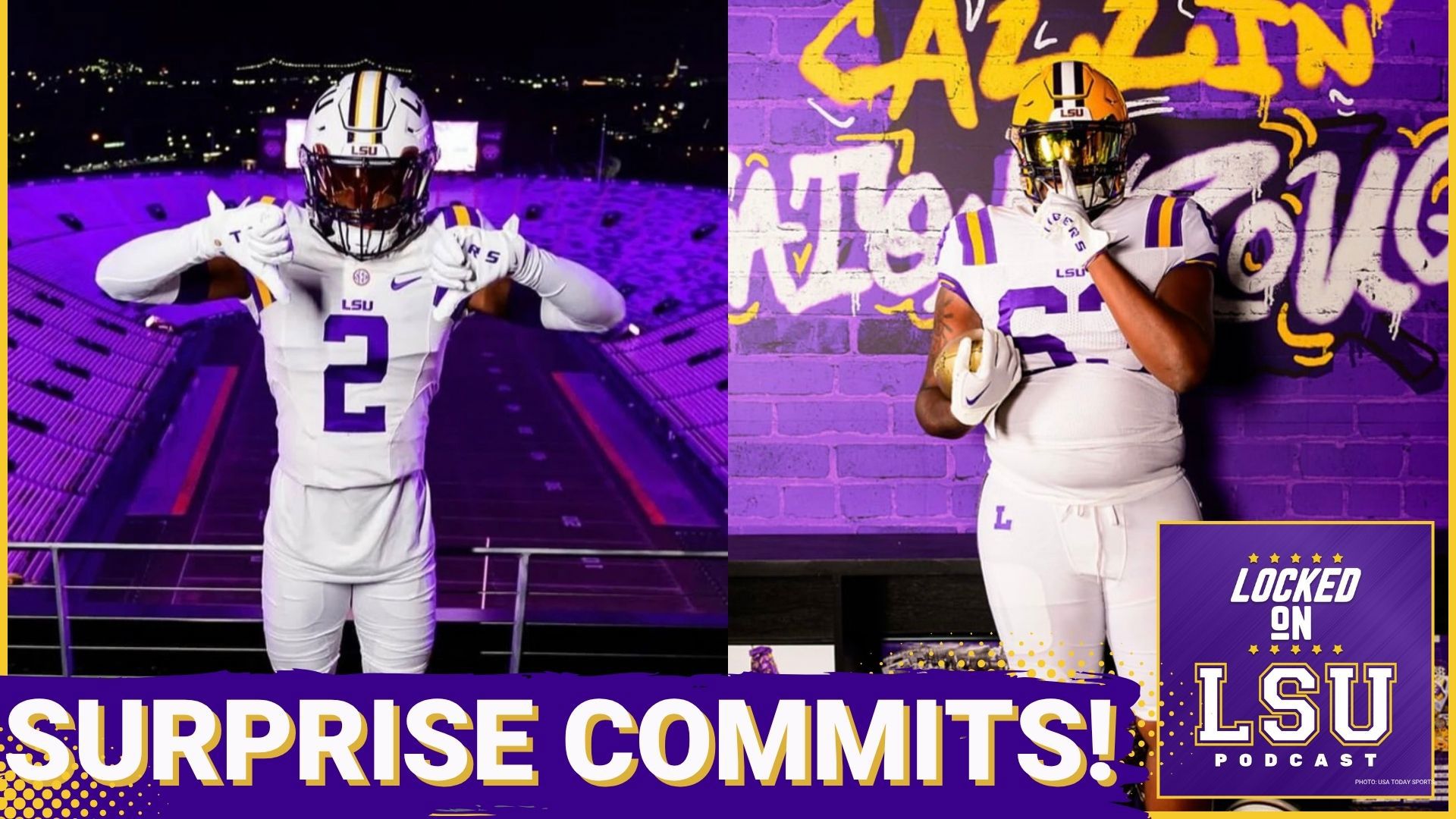 DOUBLE COMMITMENT! LSU LANDS Mississippi OL MONSTER & Future DB Star ...