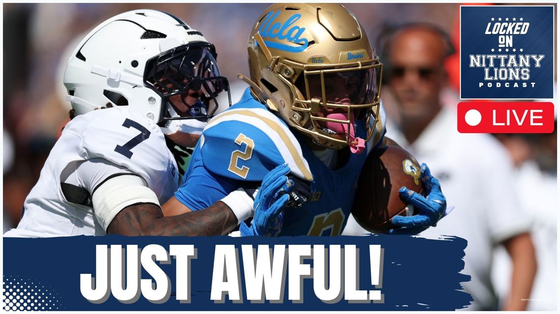DISGUSTING! Penn State Trails Horrible UCLA Team at Halftime (Live ...