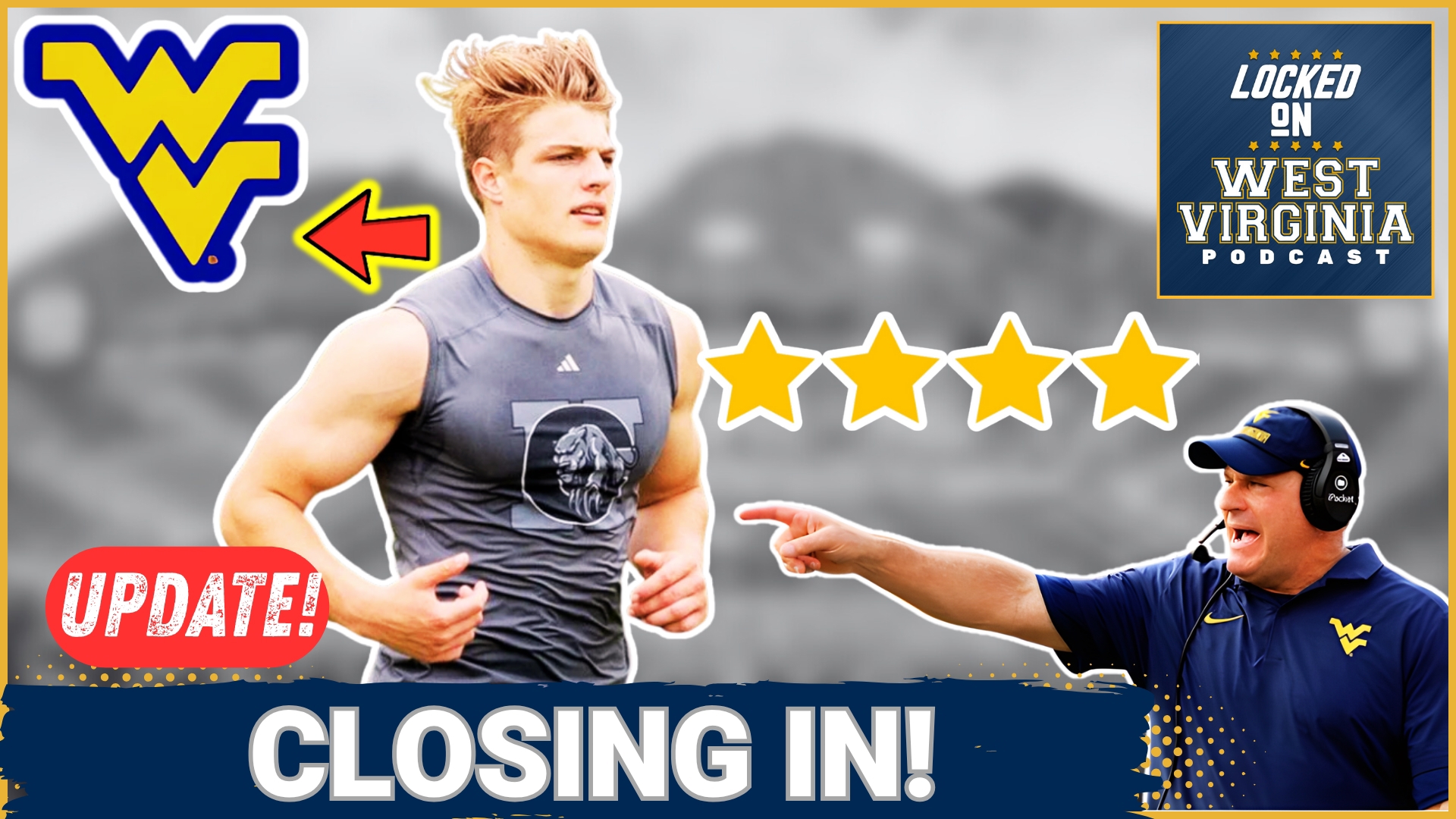 GAME CHANGER- West Virginia CLOSING IN on ELITE Tackle Kevin Brown ...