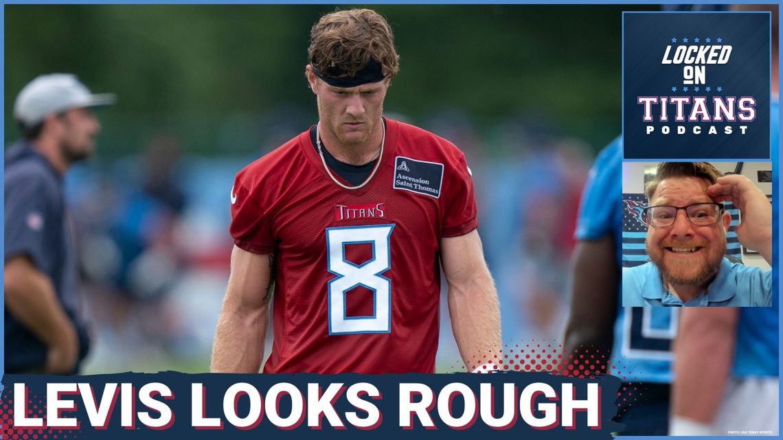 Tennessee Titans Will Levis LOOKS ROUGH, Defensive Position Battles ...