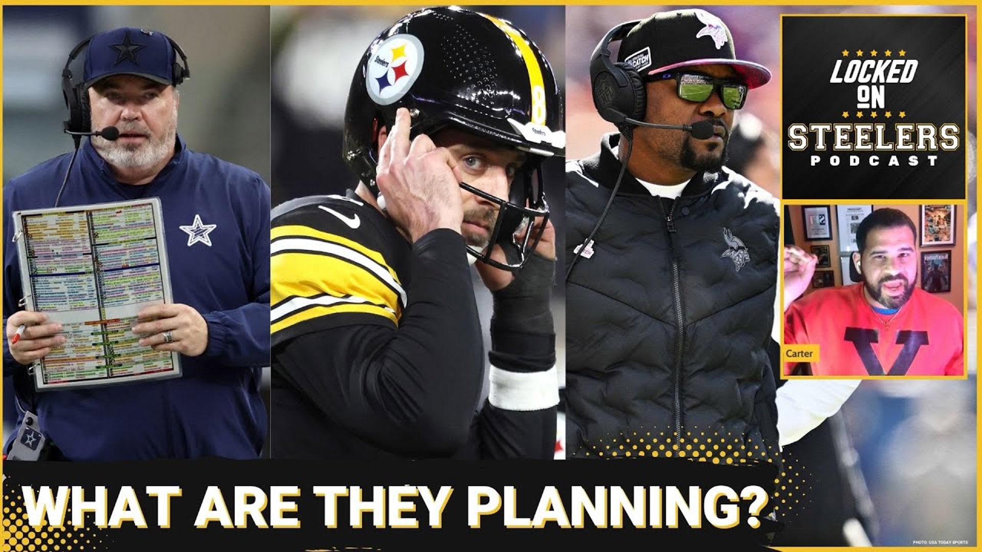 Steelers' In-Person Interviews w/ Mike McCarthy, Brian Flores a Sign? Will Team Wait for Chris ...