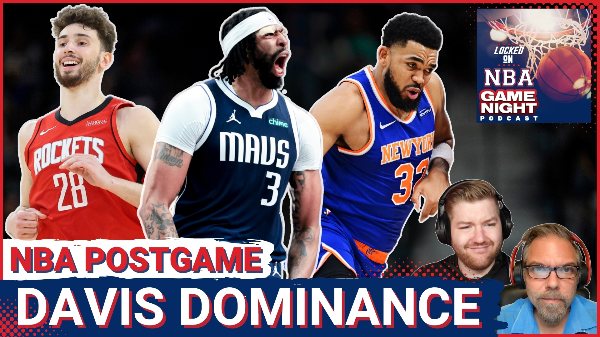 GAME NIGHT: Anthony Davis DOMINATES Hawks | Are Knicks PRETENDERS ...