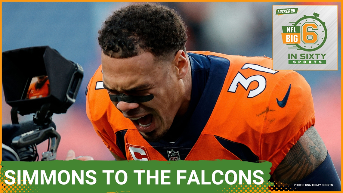 Justin Simmons Joins the Atlanta Falcons | The Big 6 in 60 NFL ...