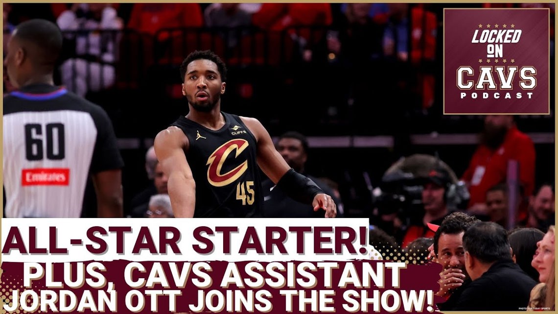 DONOVAN MITCHELL is an ALL-STAR STARTER | Cleveland Cavaliers Assistant ...