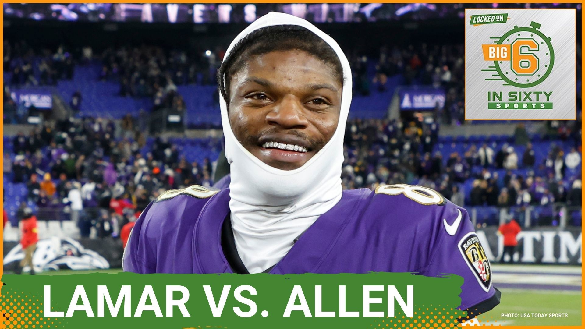 Josh Allen and Lamar Jackson Face Off To Go To The AFC Championship | The Big 6 in 60 ...
