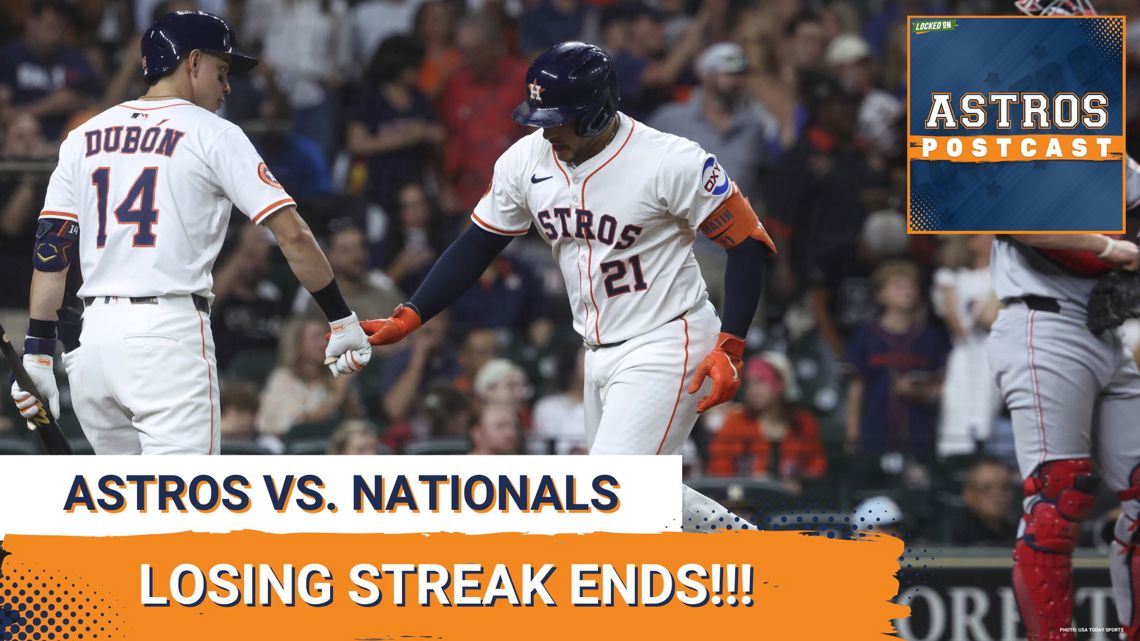 ASTROS POSTCAST: Houston Astros Finally Score Some Runs, Put An End To ...