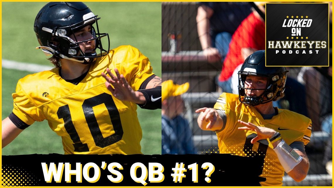 NO FRONT RUNNER? Hawkeyes Quarterback Race INTENSIFIES— Jeremy ...