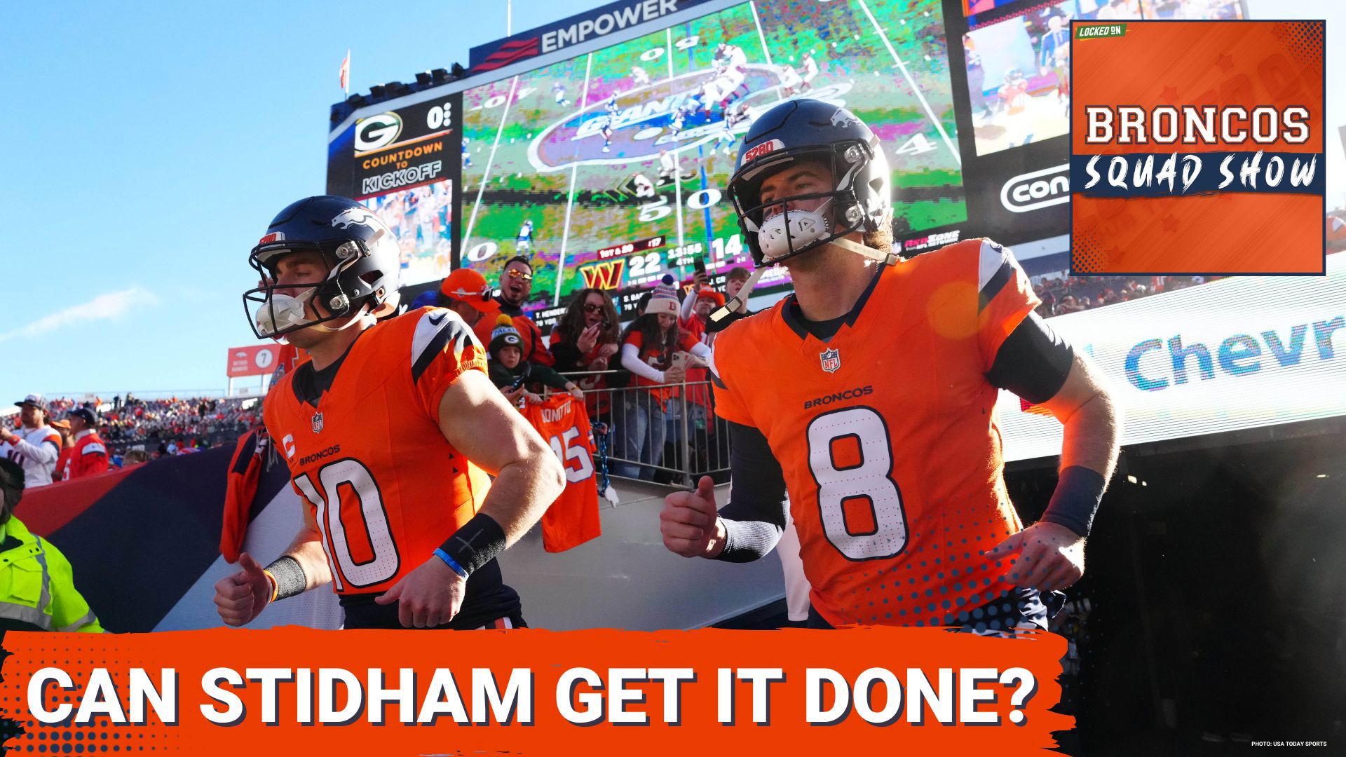 BRONCOS SQUAD SHOW: Jarrett Stidham TAKES OVER After Bo Nix Injury ...