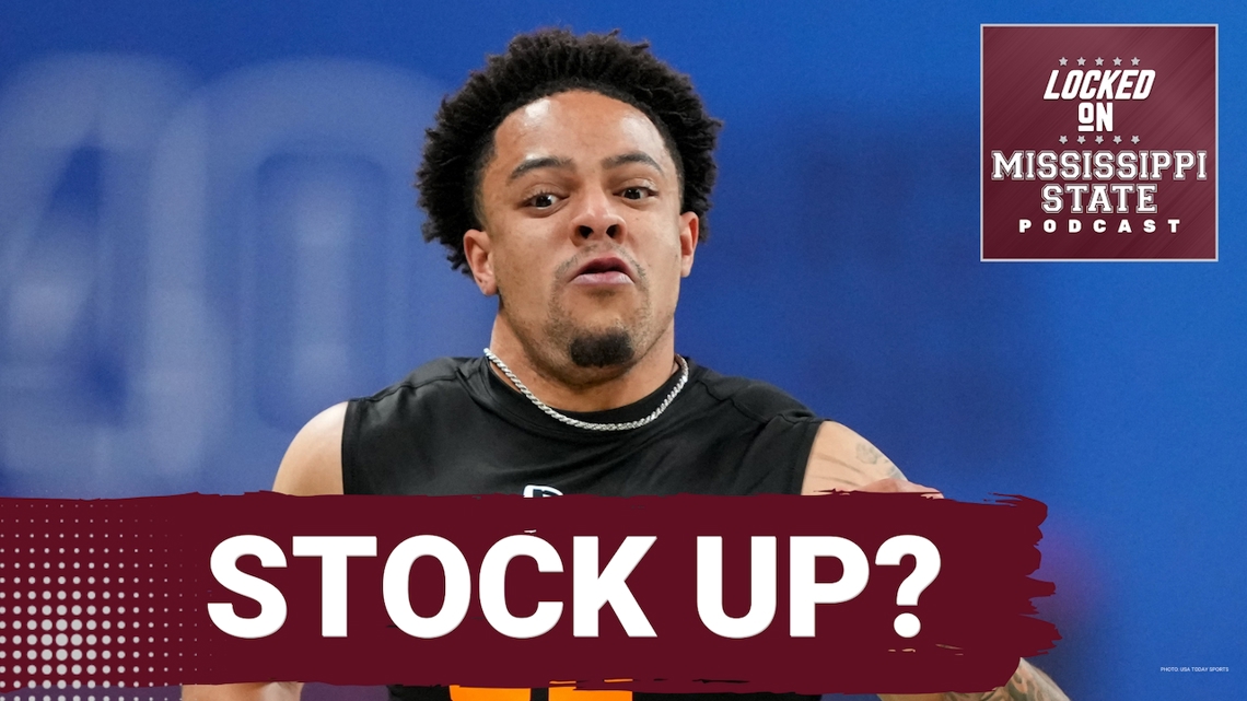 BLISTERING SPEED: Brenen Thompson of Mississippi State STUNS at NFL ...