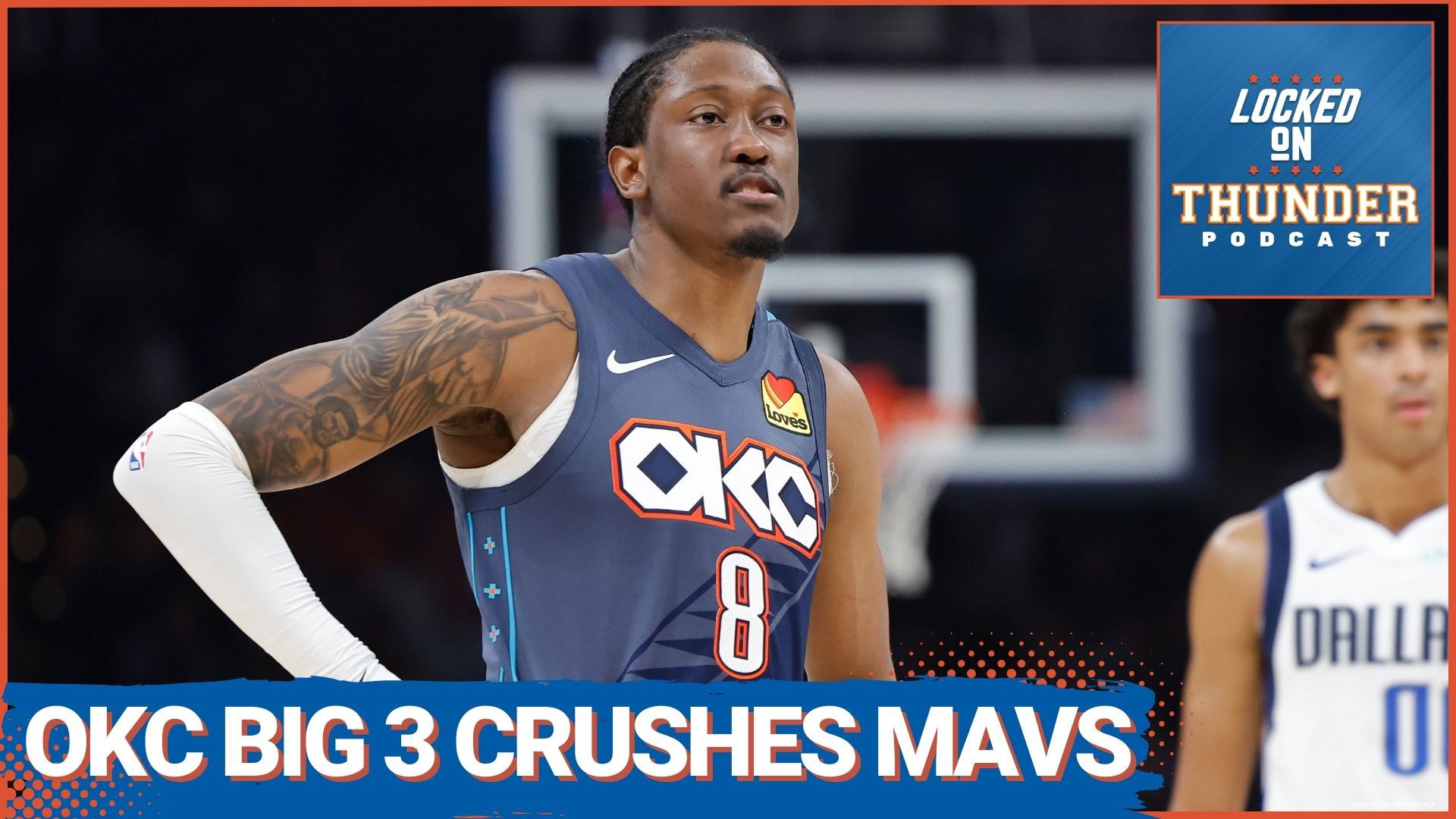OKC Thunder DESTROY Dallas | Big 3 DOMINATES | weareiowa.com