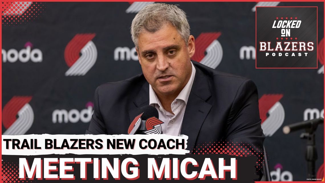 Trail Blazers Introduce New Head Coach Micah Nori | His Vision for the ...