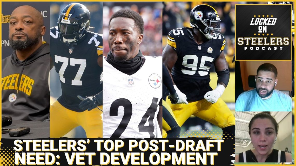 Steelers' Top Post-Draft Need: Young Vet Development, Broderick Jones ...