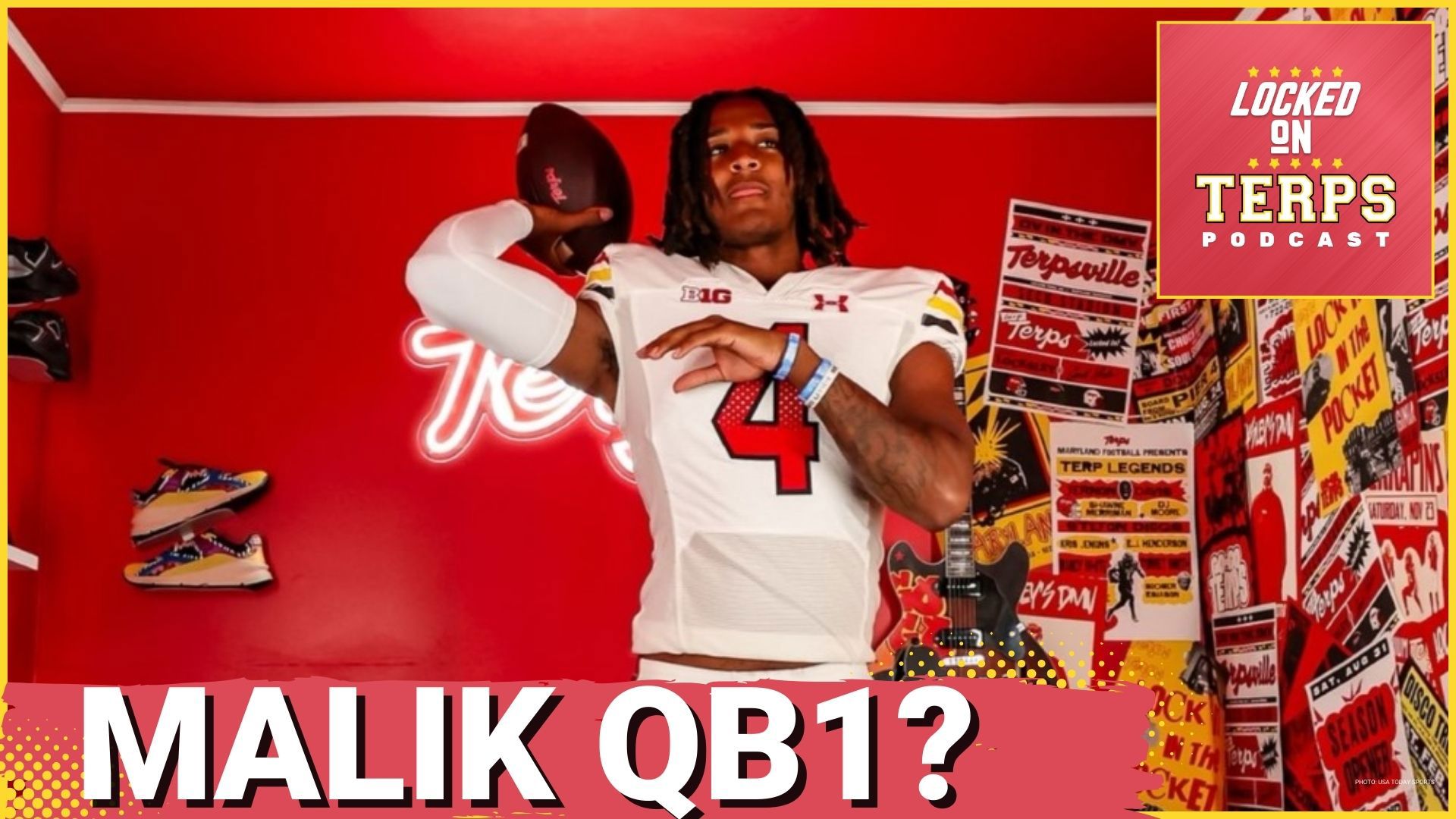 Malik Washington is Making the Push to QB 1 for Maryland football ...