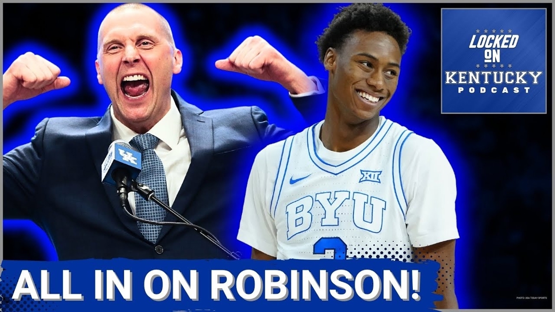 Kentucky basketball is about to go ALL IN on Jaxson Robinson ...
