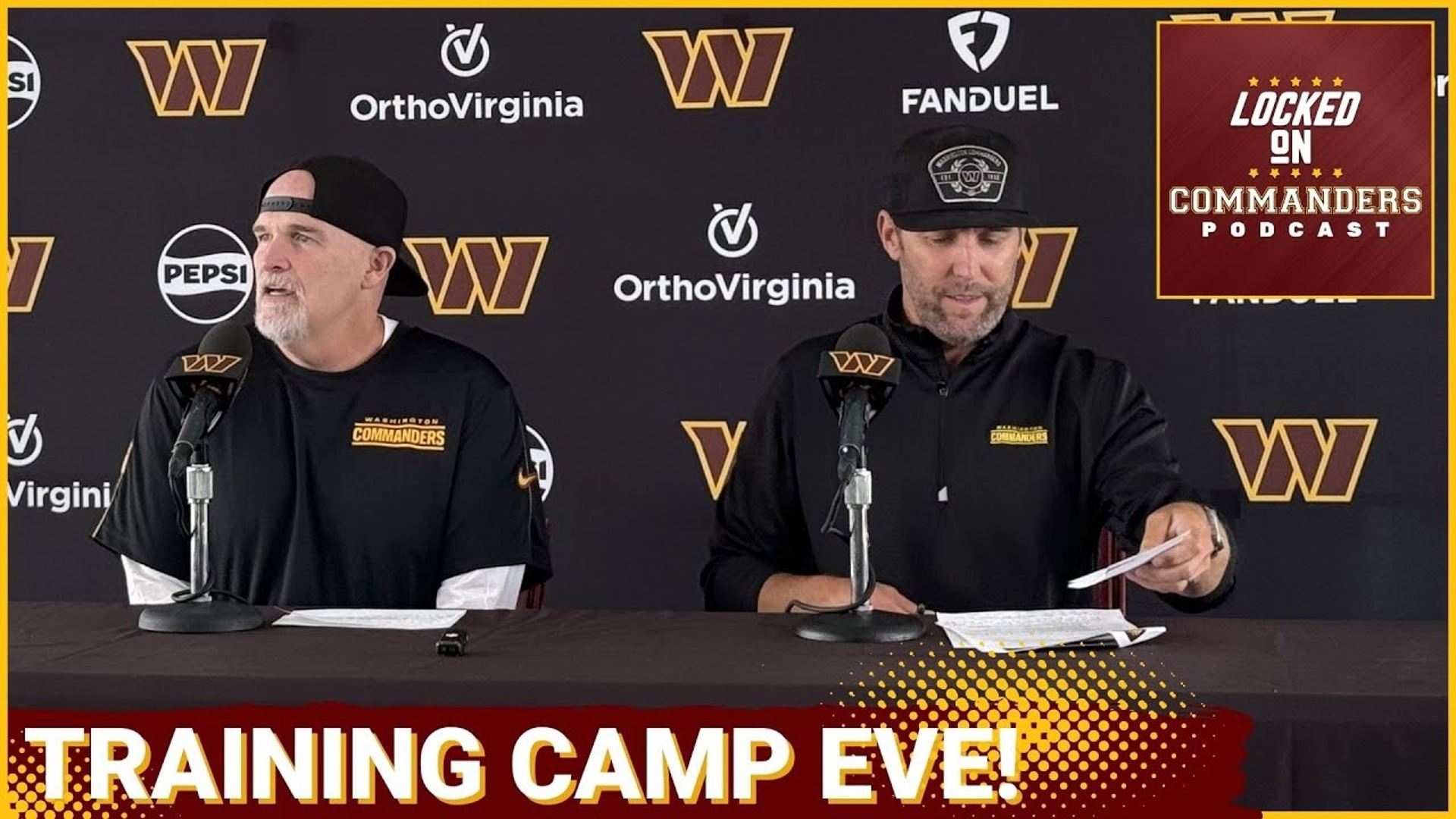 Washington Commanders Dan Quinn and Adam Peters on Jayden Daniels ...