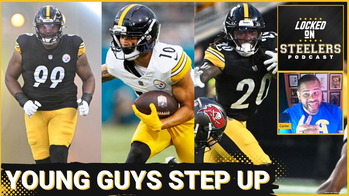 Steelers' Derrick Harmon Improves Hand Usage | Roman Wilson Sharpens ...