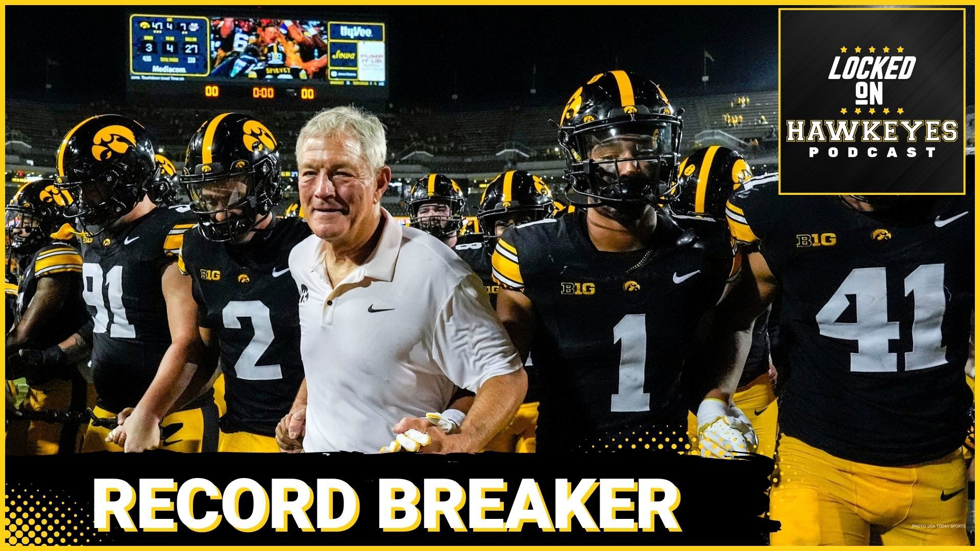 RAPID REACTION: Ferentz BREAKS Big Ten Wins Record | Can Iowa's Passing ...