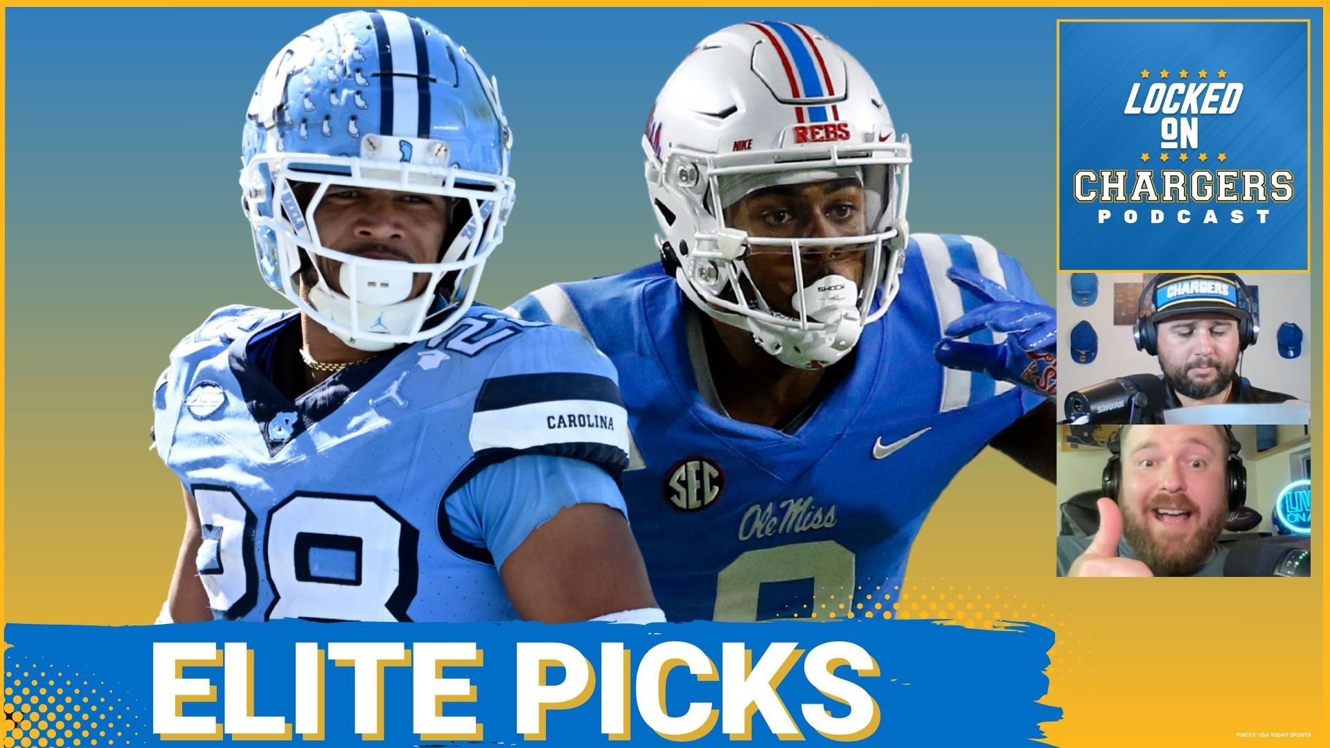 Chargers ACED Their Top Two Draft Picks Omarion Hampton and Tre Harris ...