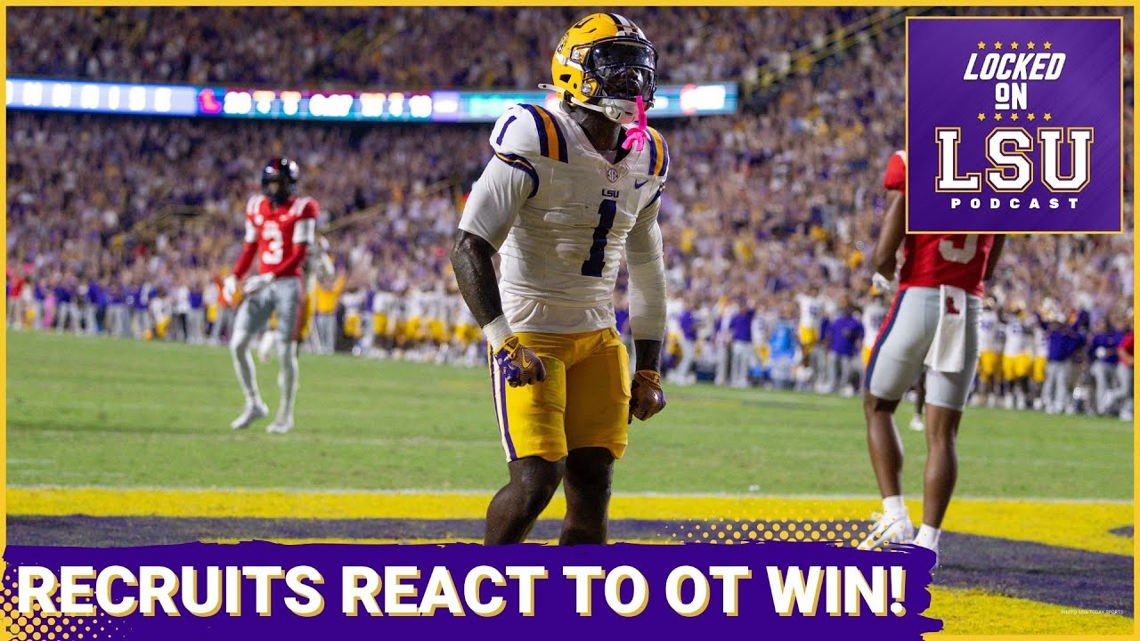 Recruits React to LSU's OT Win | QB Guru Breaks Down Nussmeier's TD ...