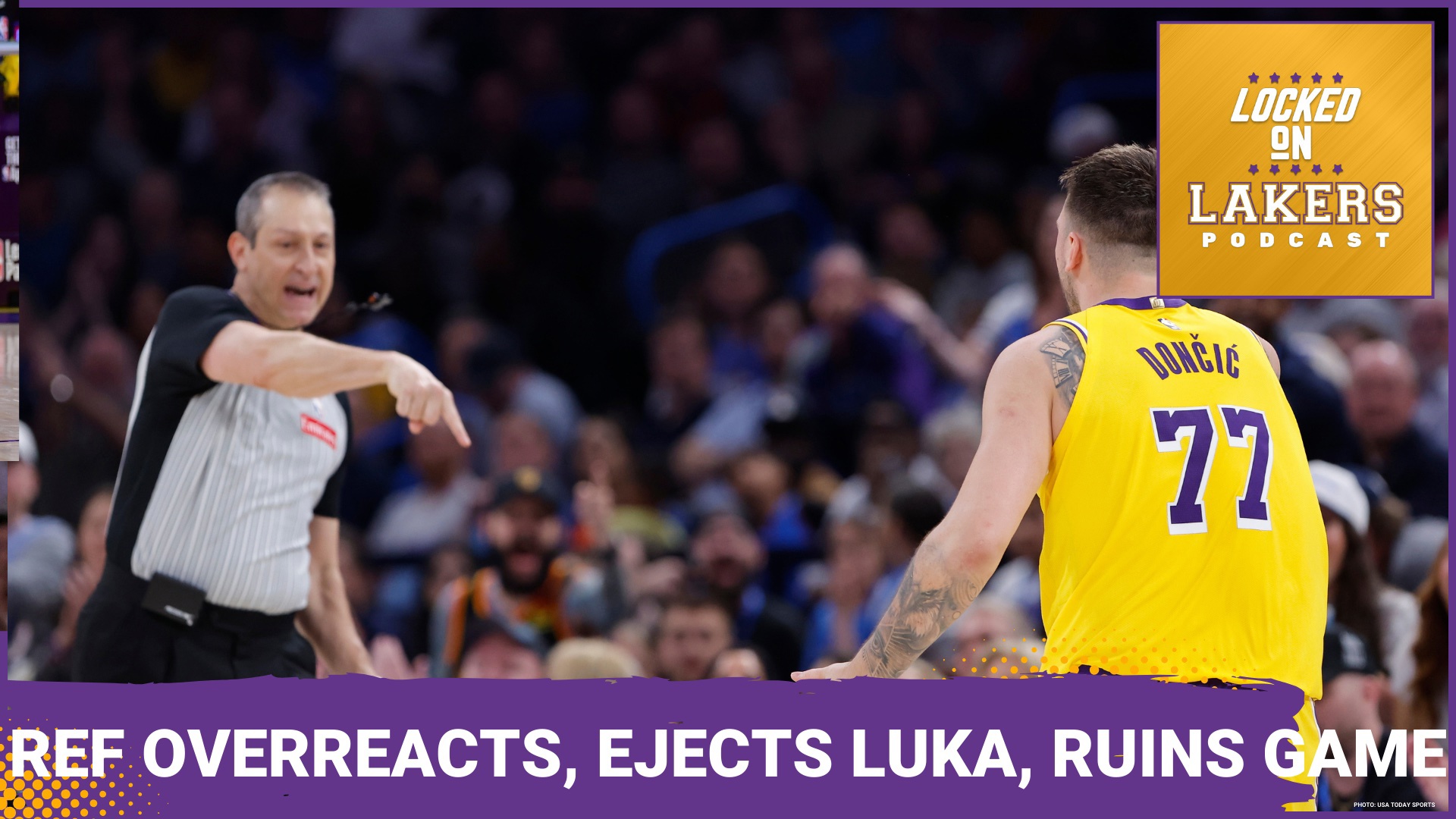 Ejection of Luka Dončić Ruins Great Game, Lakers lose to Thunder in OKC | 5newsonline.com