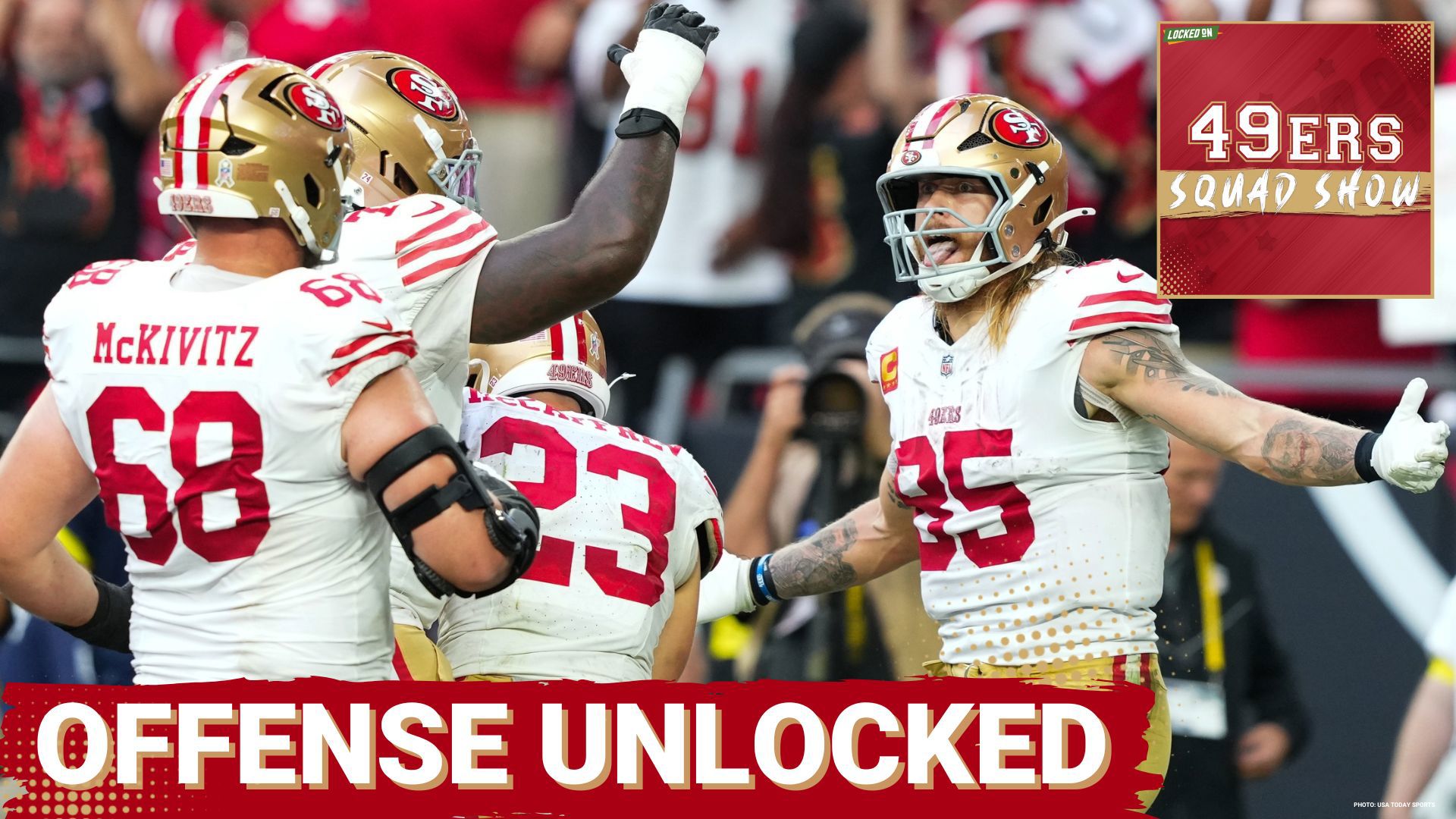 49ERS SQUAD SHOW: OFFENSE UNLOCKED as 49ers CRUSH Cardinals | fox61.com