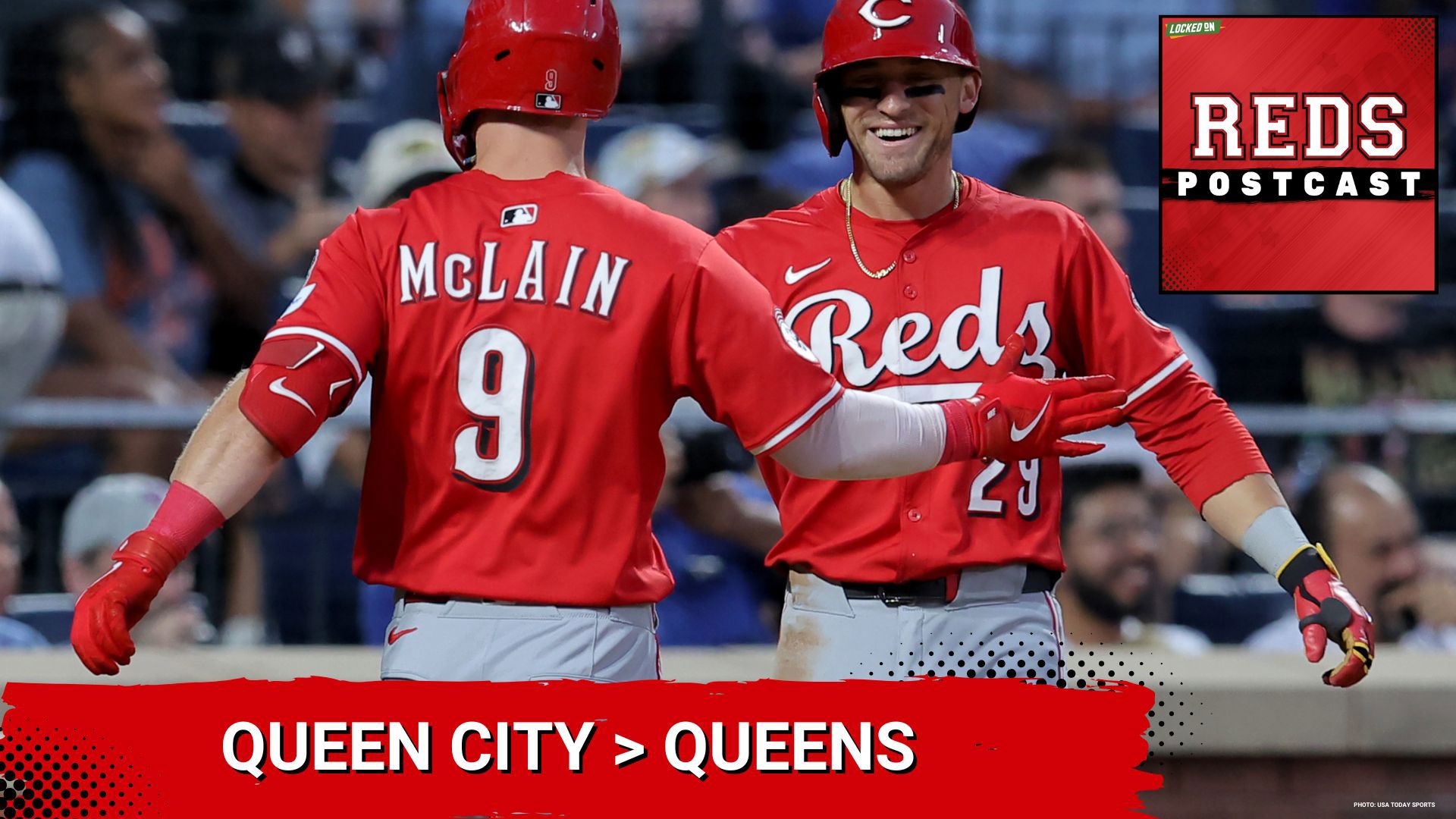 REDS POSTCAST The Cincinnati Reds Come out SWINGING With a Huge 8-4 Win ...