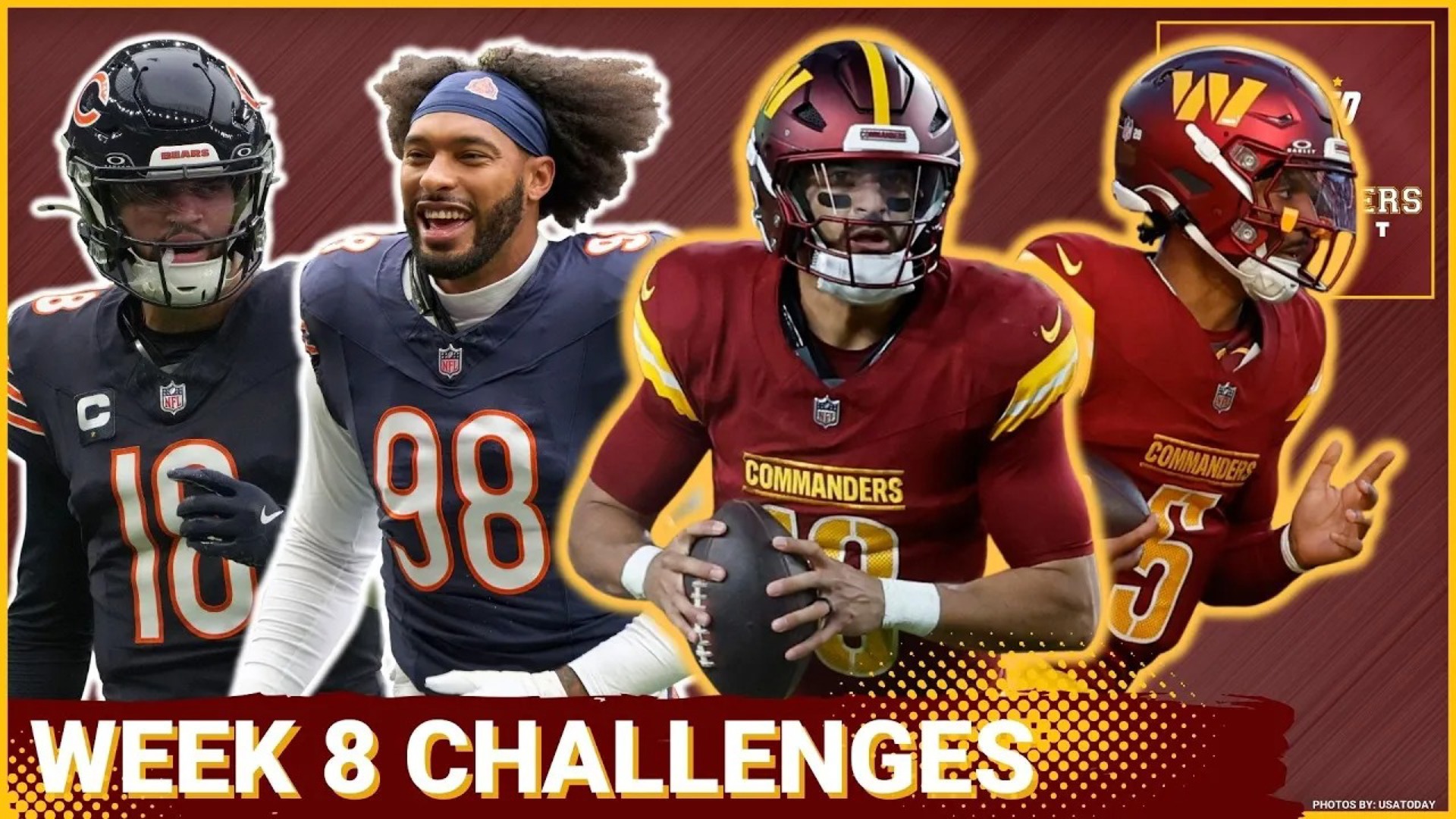 Washington Commanders Best Competition Chicago Bears Have Faced So Far? | Winning w/ Marcus ...