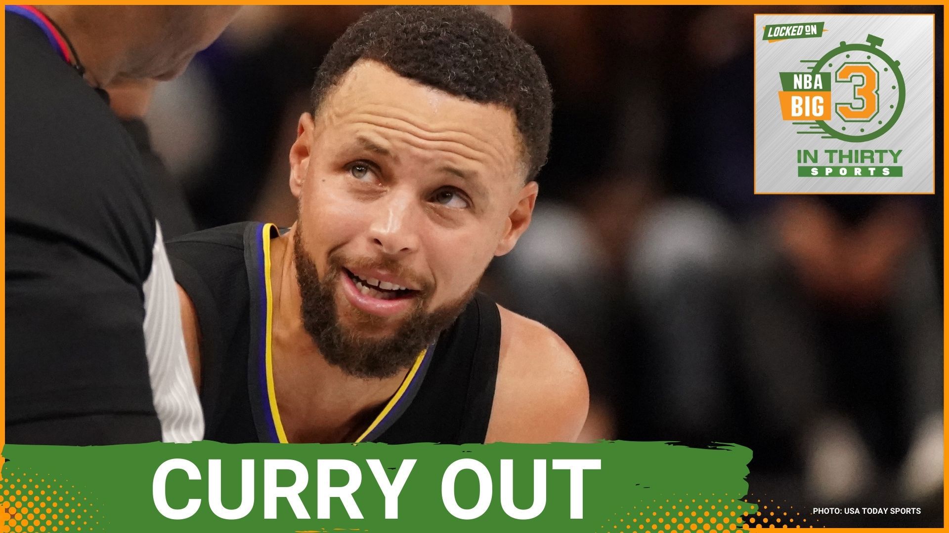 Steph Curry OUT For A Week After Injury In Game vs. Rockets | The Big 3 ...