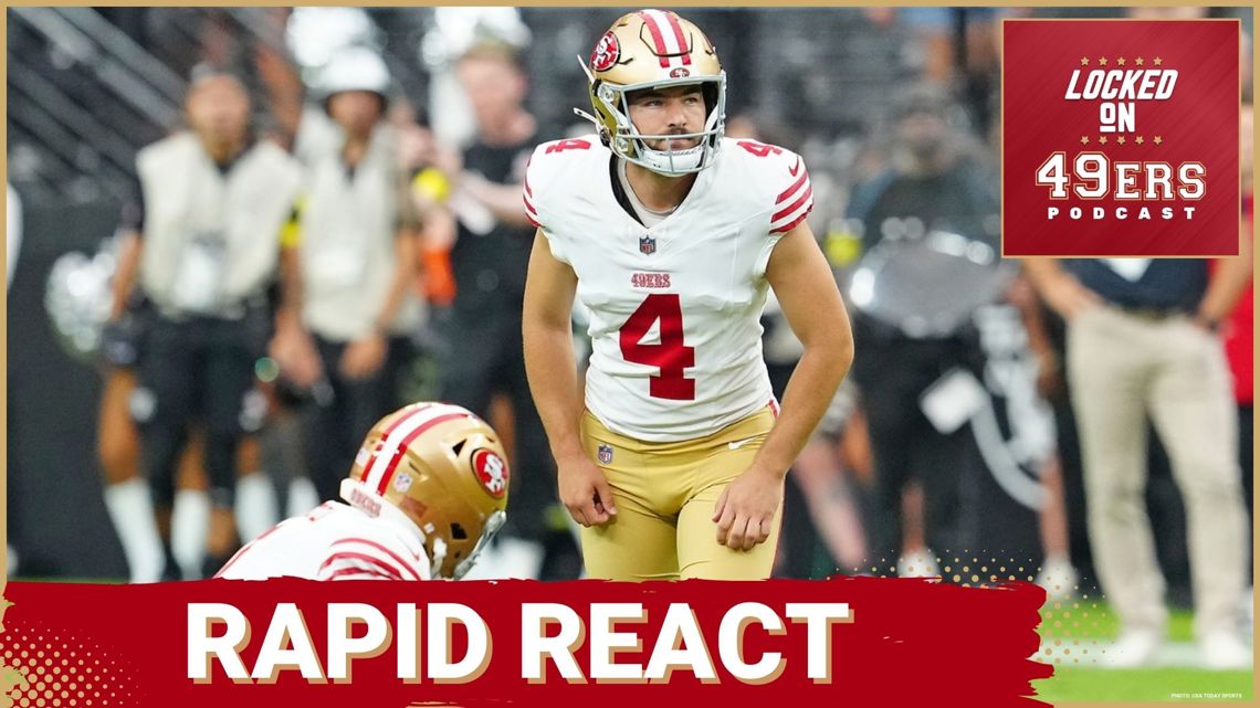 RAPID REACT: Jake Moody Hits Game-Winner, Brock Purdy Sharp for 49ers vs Raiders | 5newsonline.com