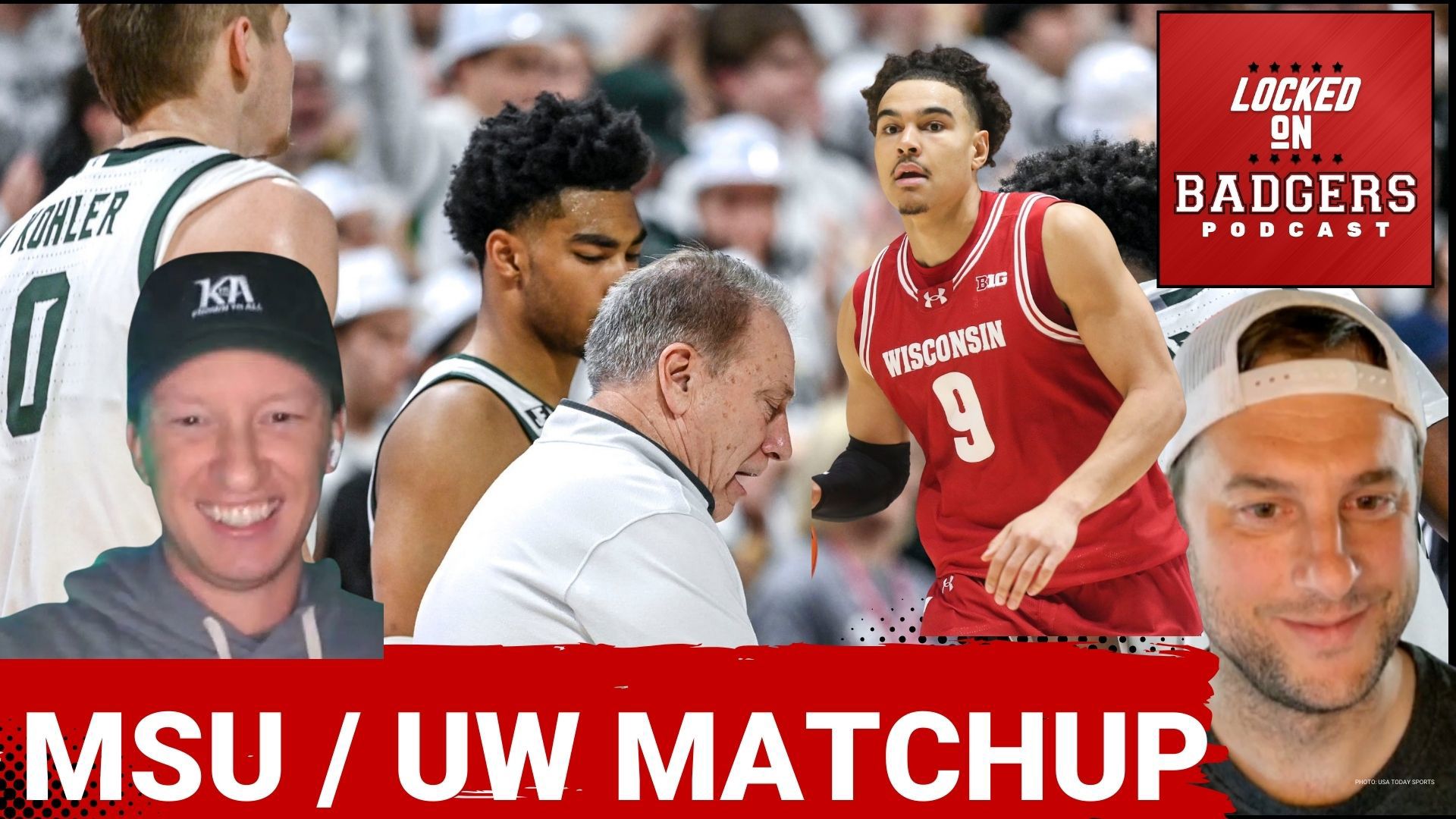 Wisconsin Badgers and Michigan State Spartans crossover show! Keys to ...