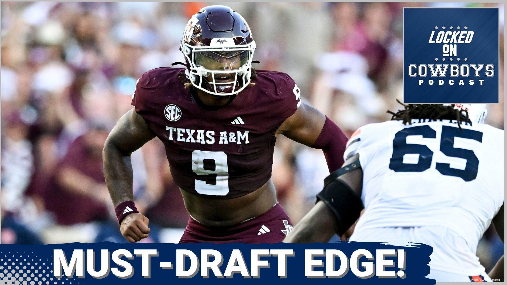 DRAFT: Dallas Cowboys MUST Draft Cashius Howell! | 3 First Round EDGE ...