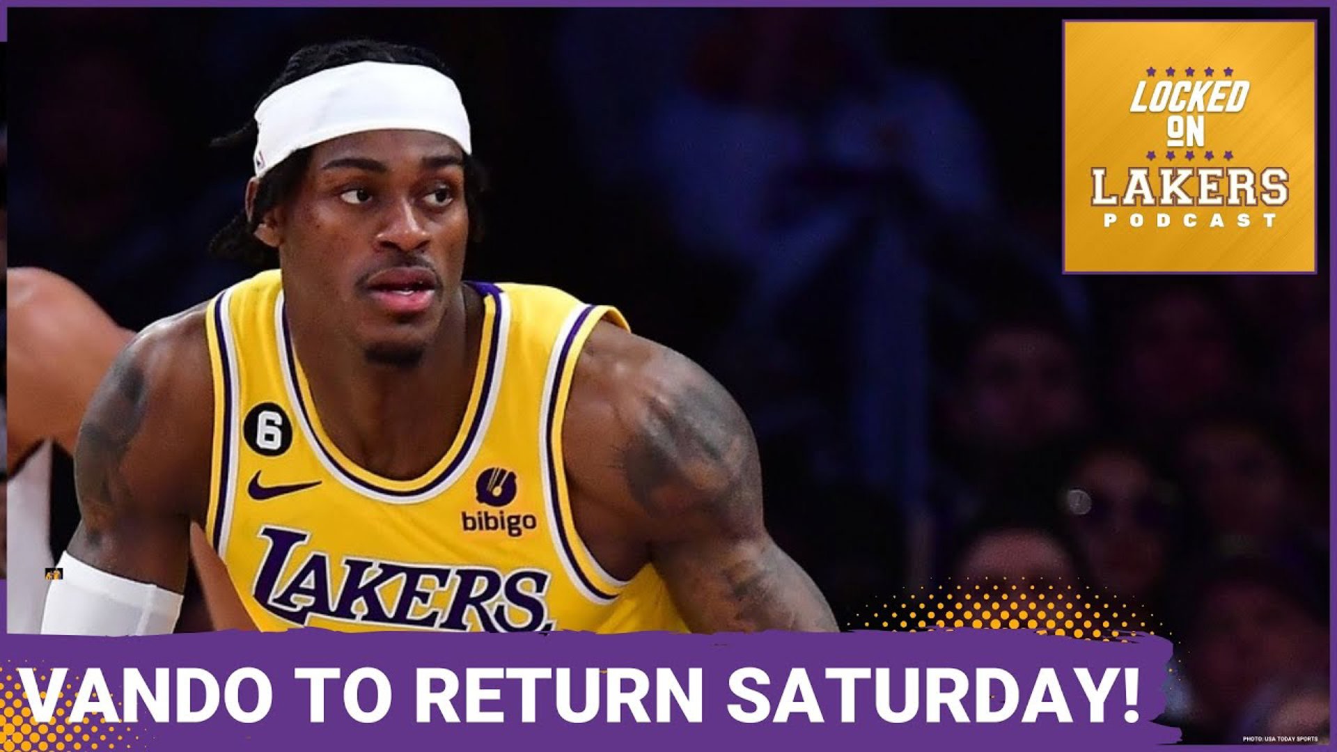 Jarred Vanderbilt Reportedly Returning For Lakers Saturday vs. Warriors ...