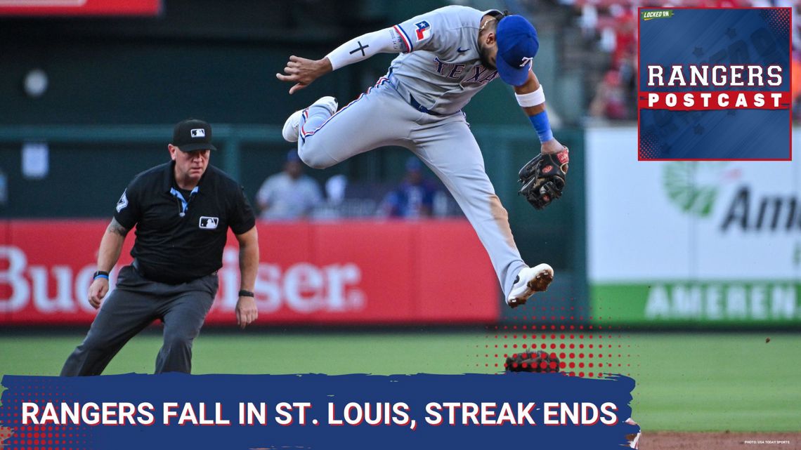 RANGERS POSTCAST: The Rangers 5-game winning streak was snapped in St ...