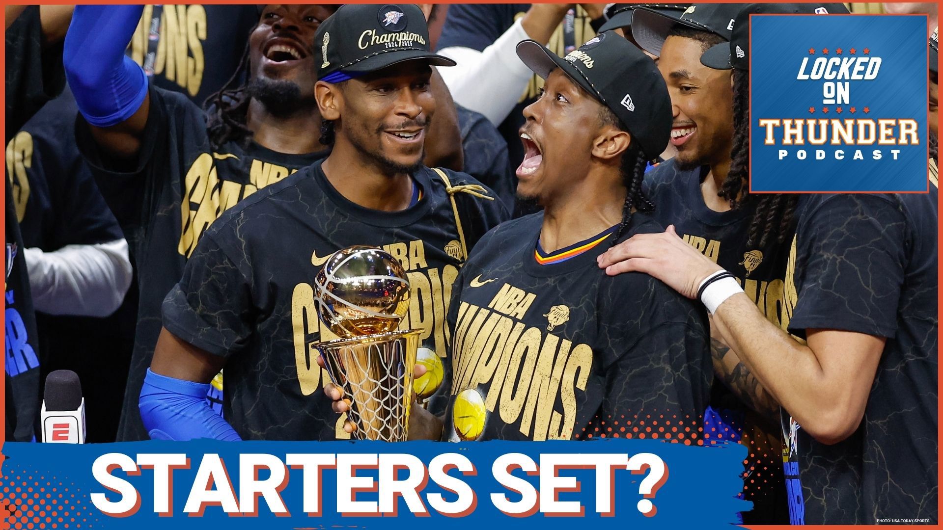 OKC Thunder Starting Lineup SET | Target on OKC s Back | Mailbag Pod ...