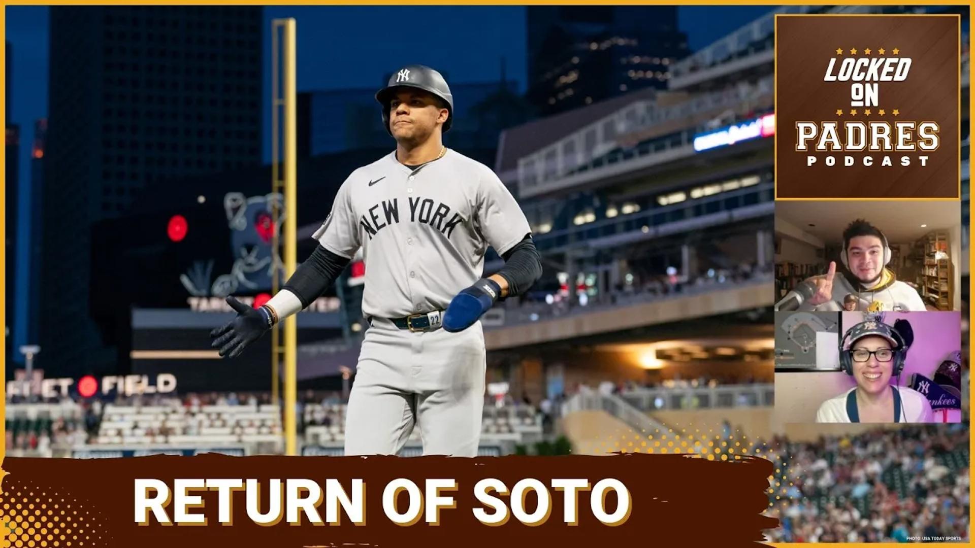 SERIES PREVIEW: San Diego Padres Welcome Juan Soto Back to Petco For ...