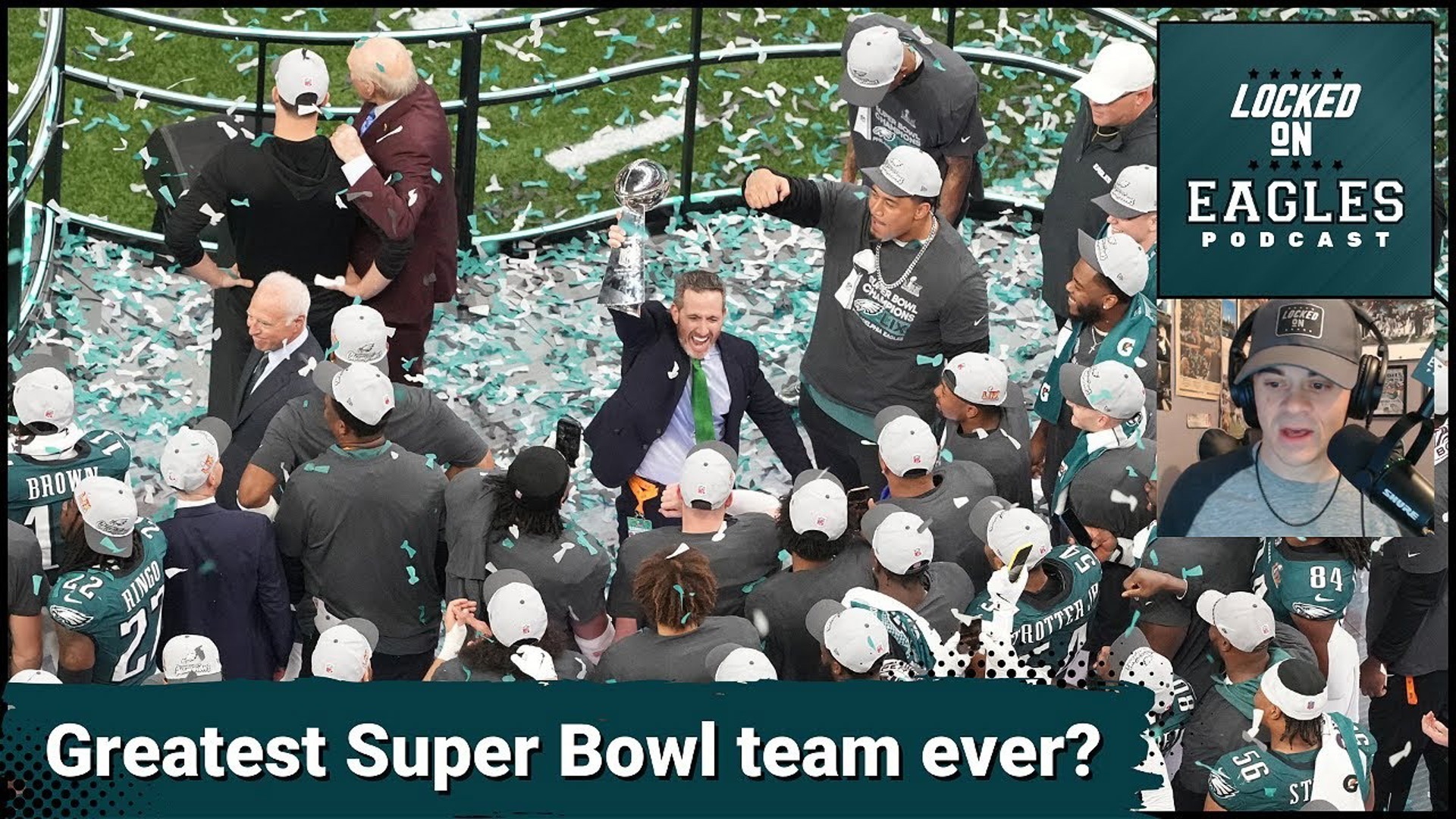 Philadelphia Eagles GREATEST SUPER BOWL TEAM in NFL history?! How good ...
